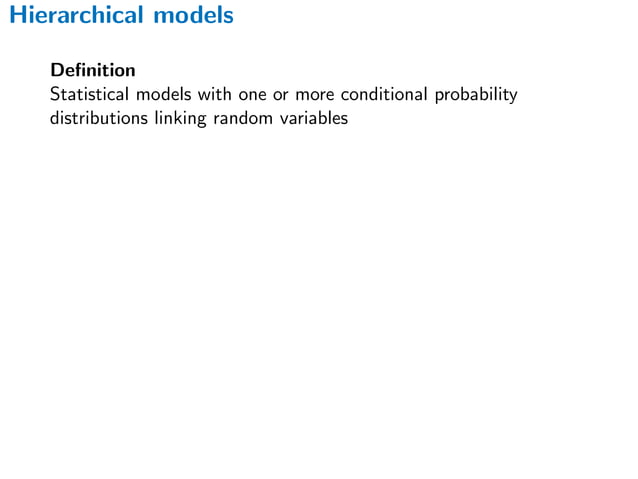 Hierarchichal species distributions model and Maxent | PDF