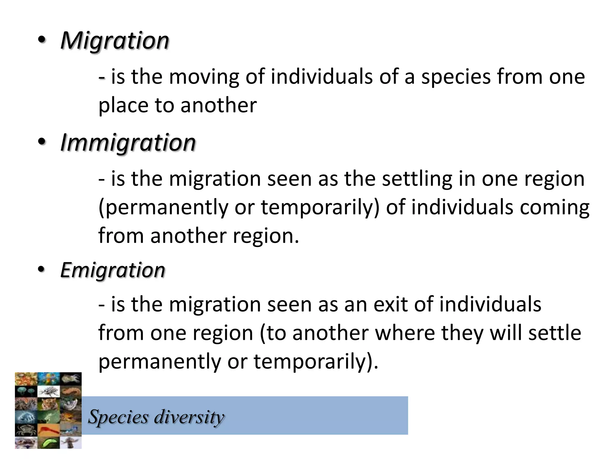 Species diversity | PPTX
