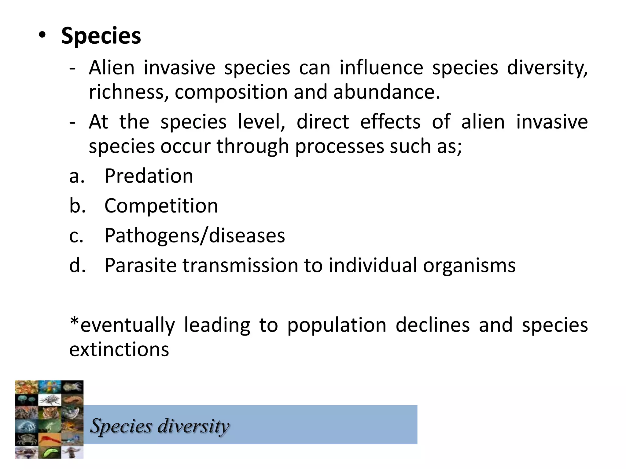 Species diversity | PPTX