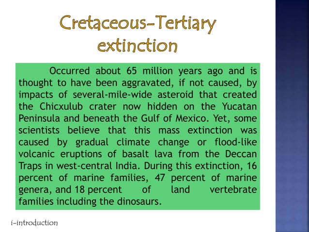 Species extinction | PPTX