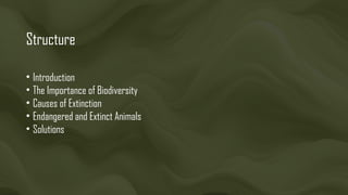 Species Extinction - What's driving species to extinction? | PPTX