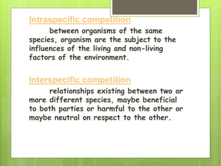 Species interaction | PPTX
