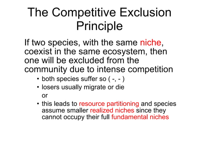 Species Interactions | PPT