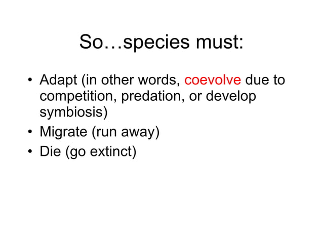 Species Interactions | PPT