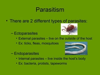 Examples Of Parasites In Ecosystem