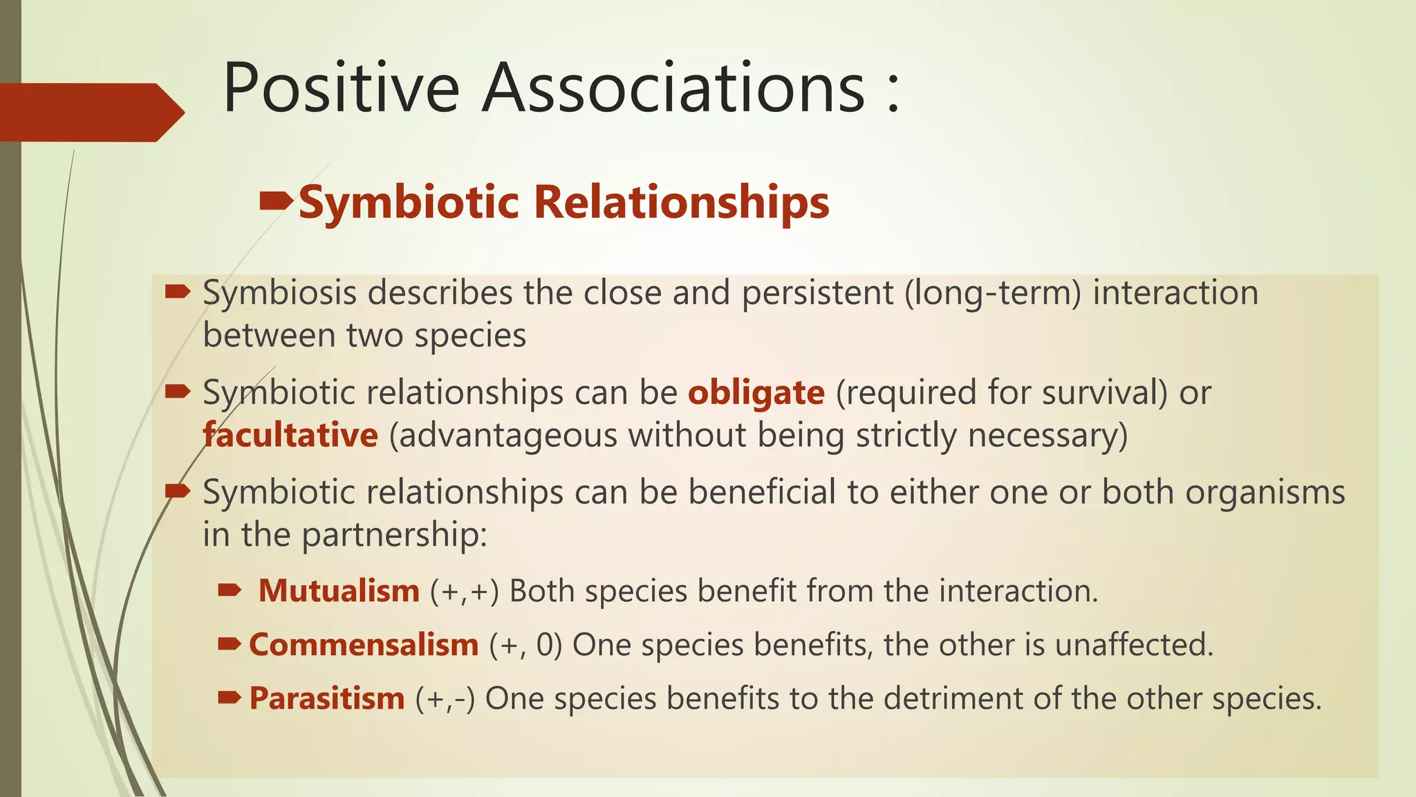 Species interactions | PPTX