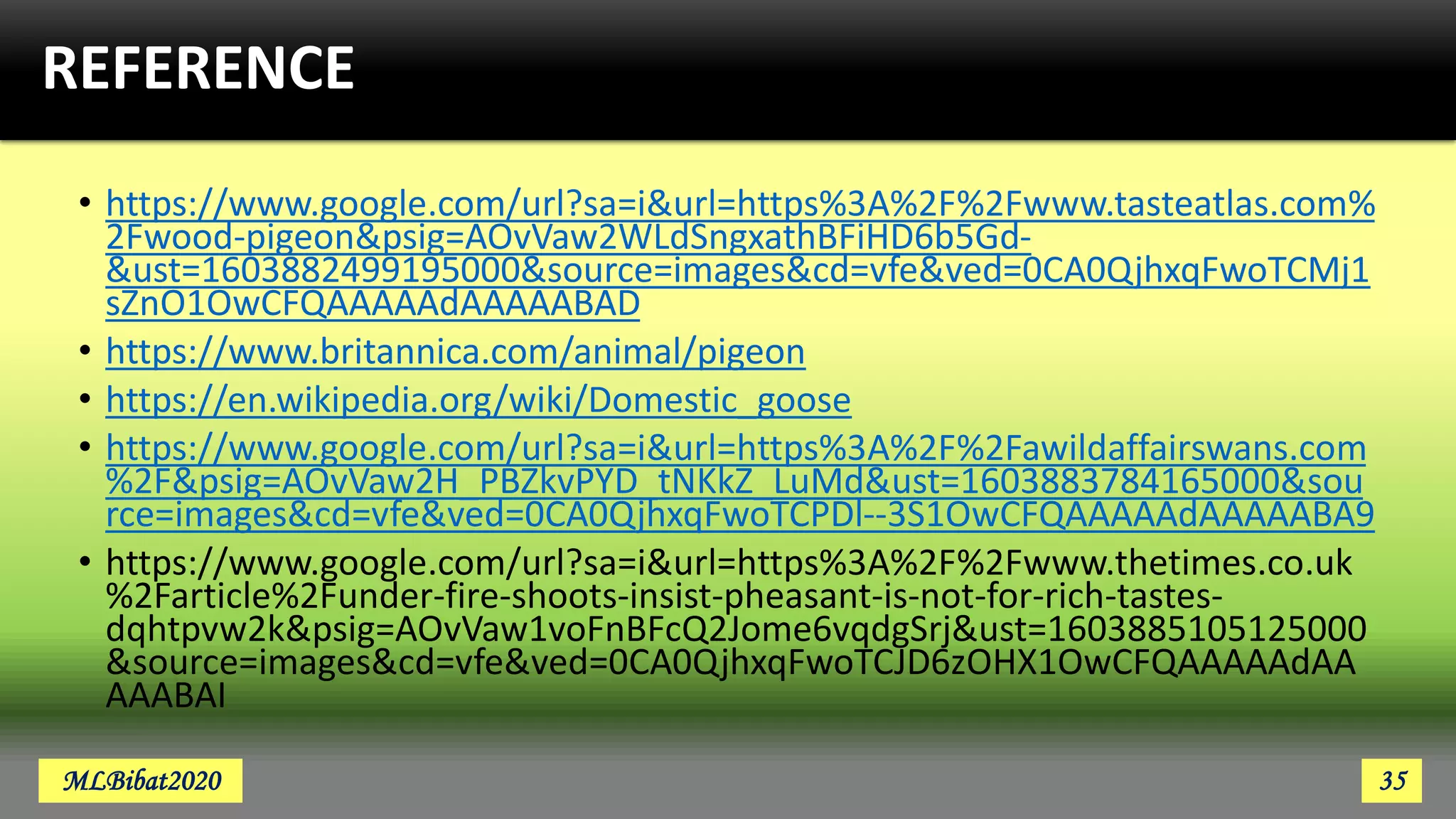 Species of POULTRY | PDF