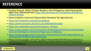 Species of POULTRY | PDF
