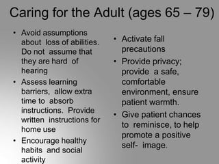 Specific age competencies ppt | PPTX