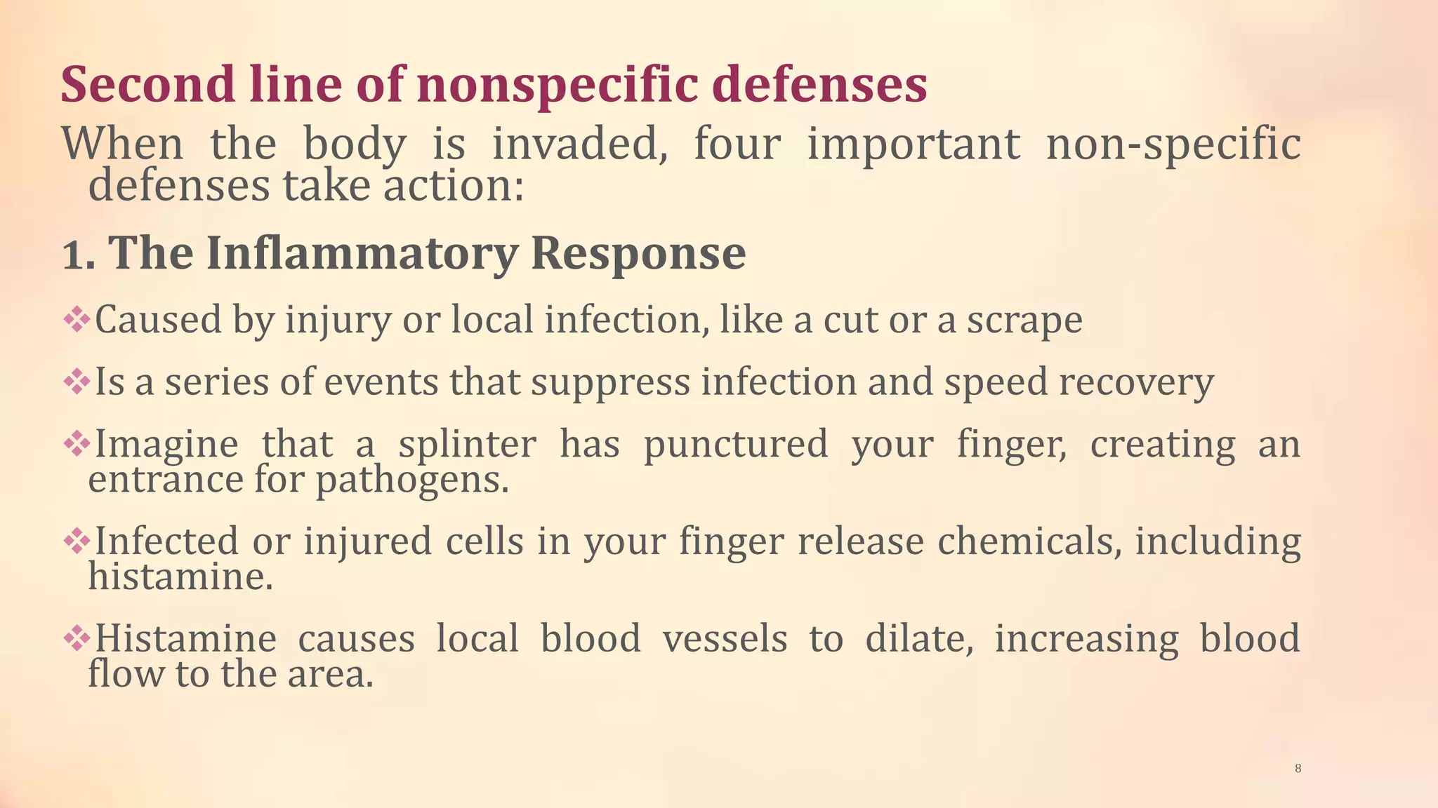Specific and non Specific immune responses | PPTX