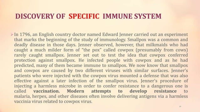 Specific and non Specific immune responses | PPTX | Infectious Diseases ...