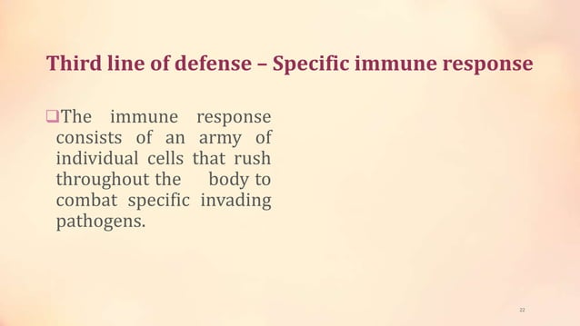 Specific and non Specific immune responses | PPTX | Infectious Diseases ...