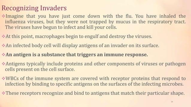 Specific and non Specific immune responses | PPTX | Infectious Diseases ...