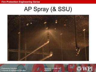 Fire Protection Engineering: Specific Application Sprinklers | PPTX