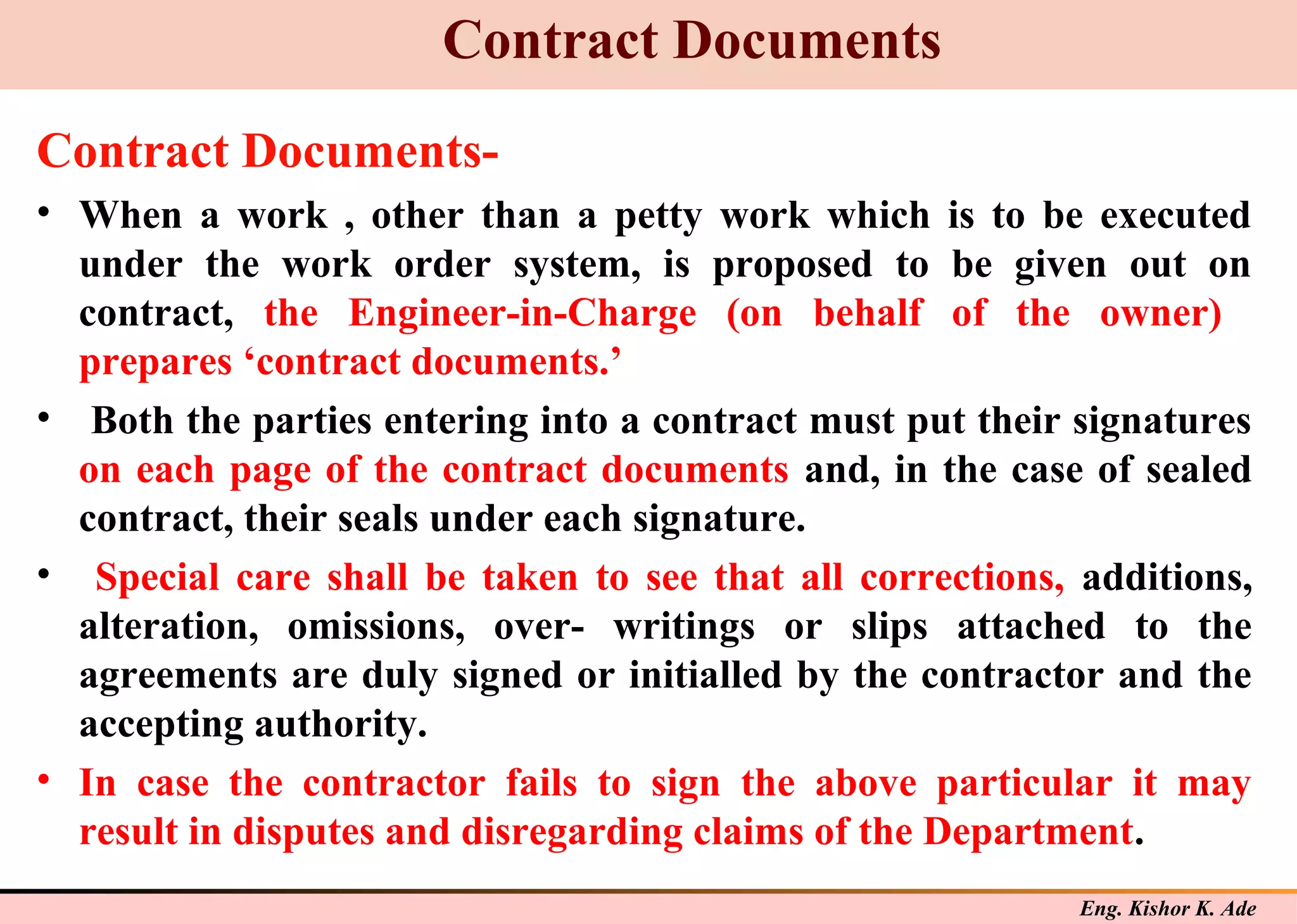 Specification writing-I | PPT