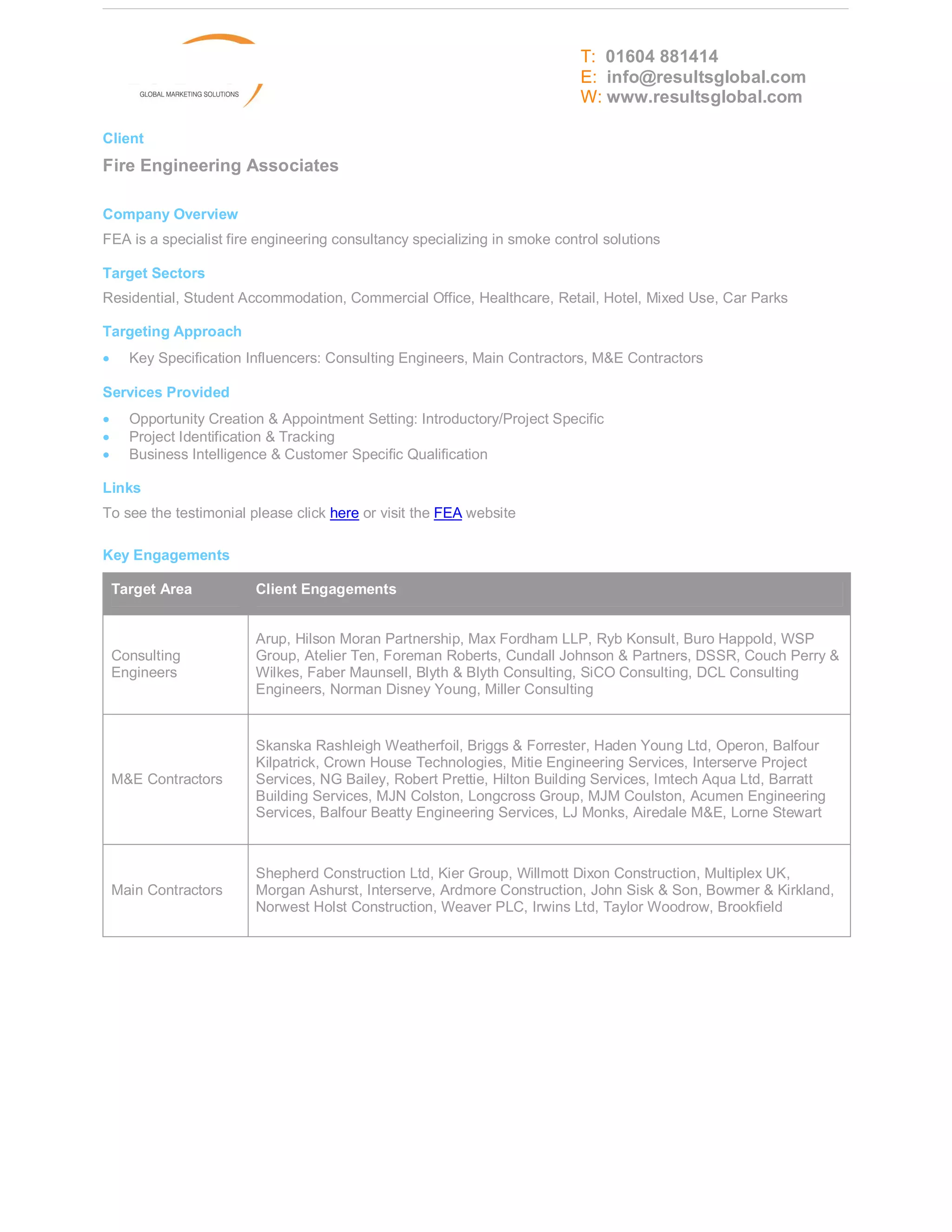 Case Study - Specification | PDF