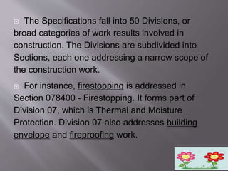 Specification... | PPTX