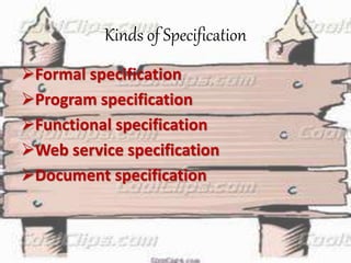 SPECIFICATIONS | PPTX