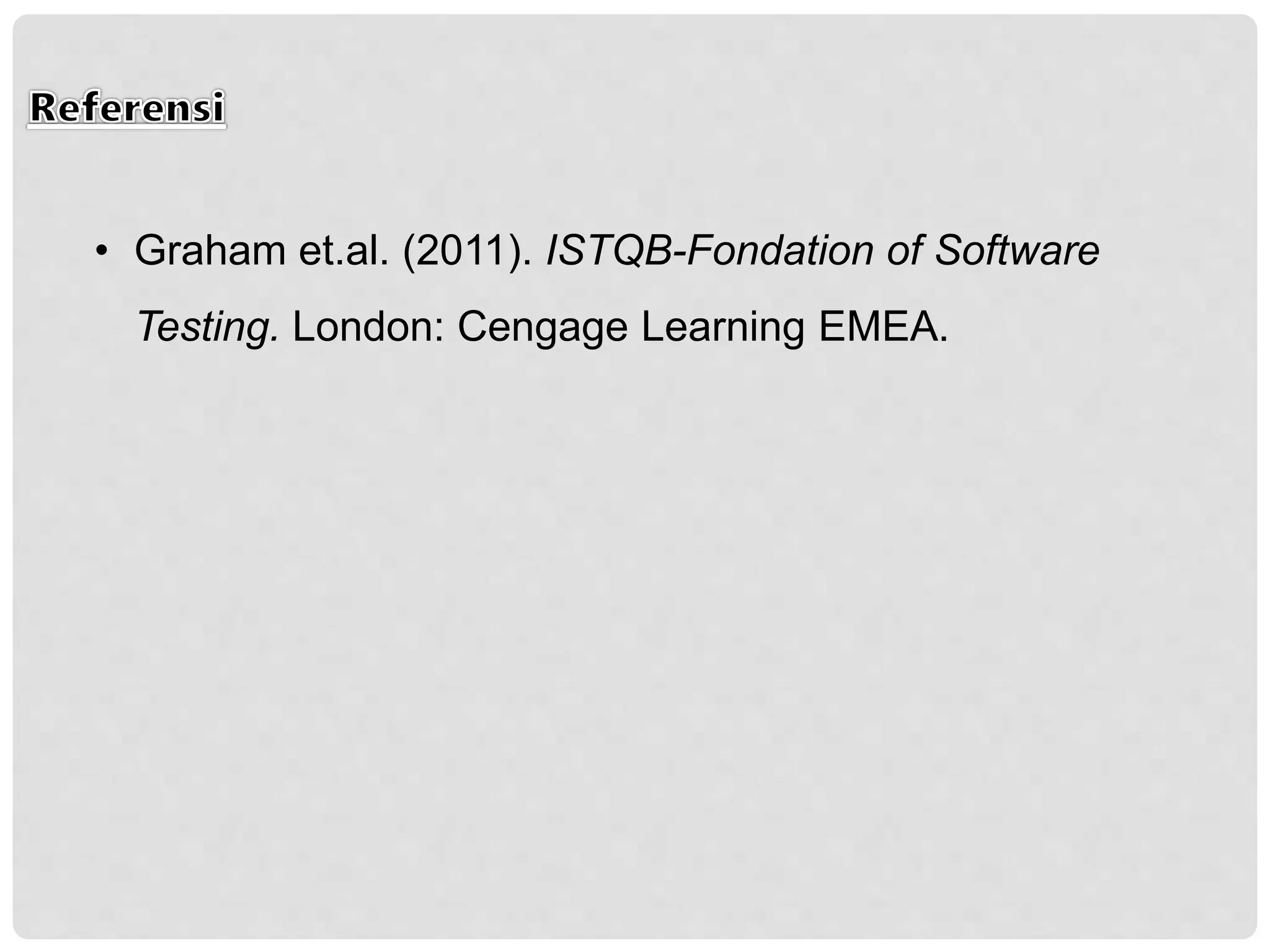 Specification based testing techniques | PPTX