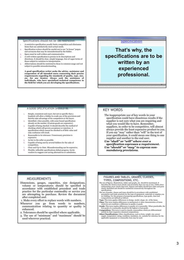 Preperation of Technical Specification & Estimate | PDF | Civil Engineering Industry | Industries