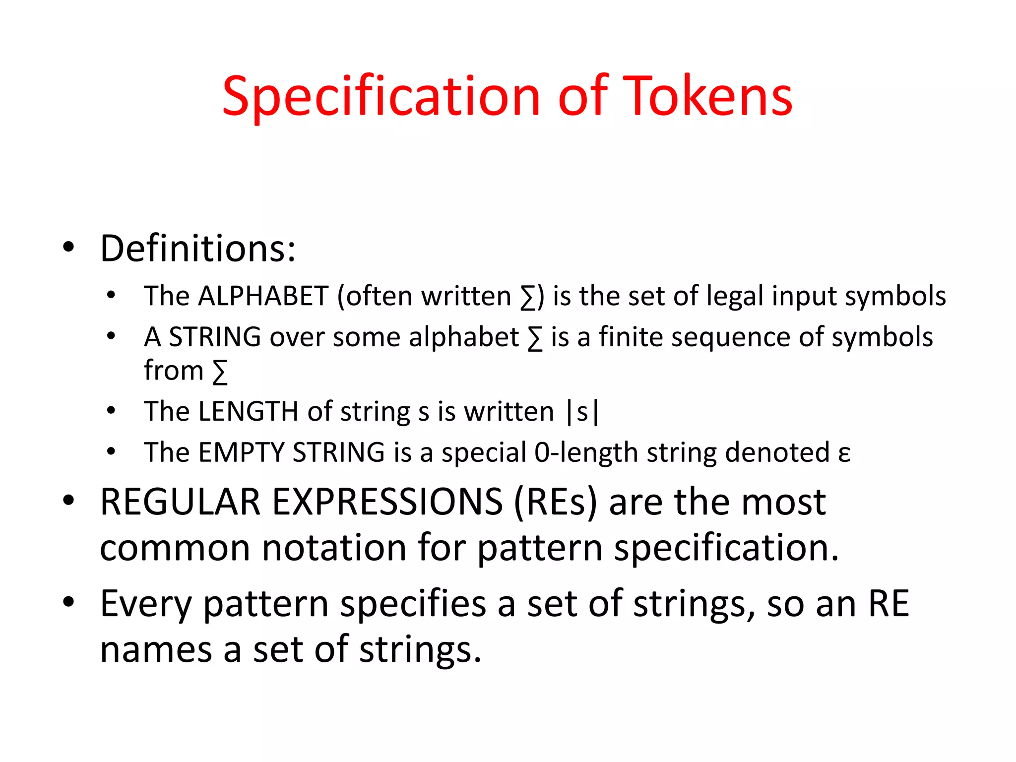 Specification-of-tokens | PPTX
