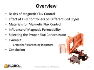 Specification and Use of a Flux Concentrator | PPTX