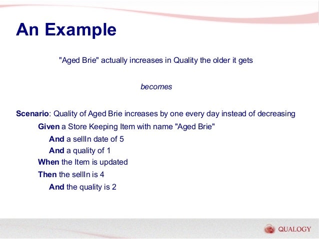 Specification by example