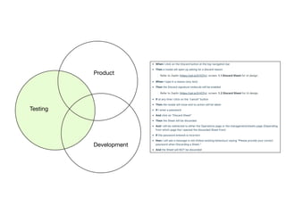 Succeeding with Specification by Example | PPT