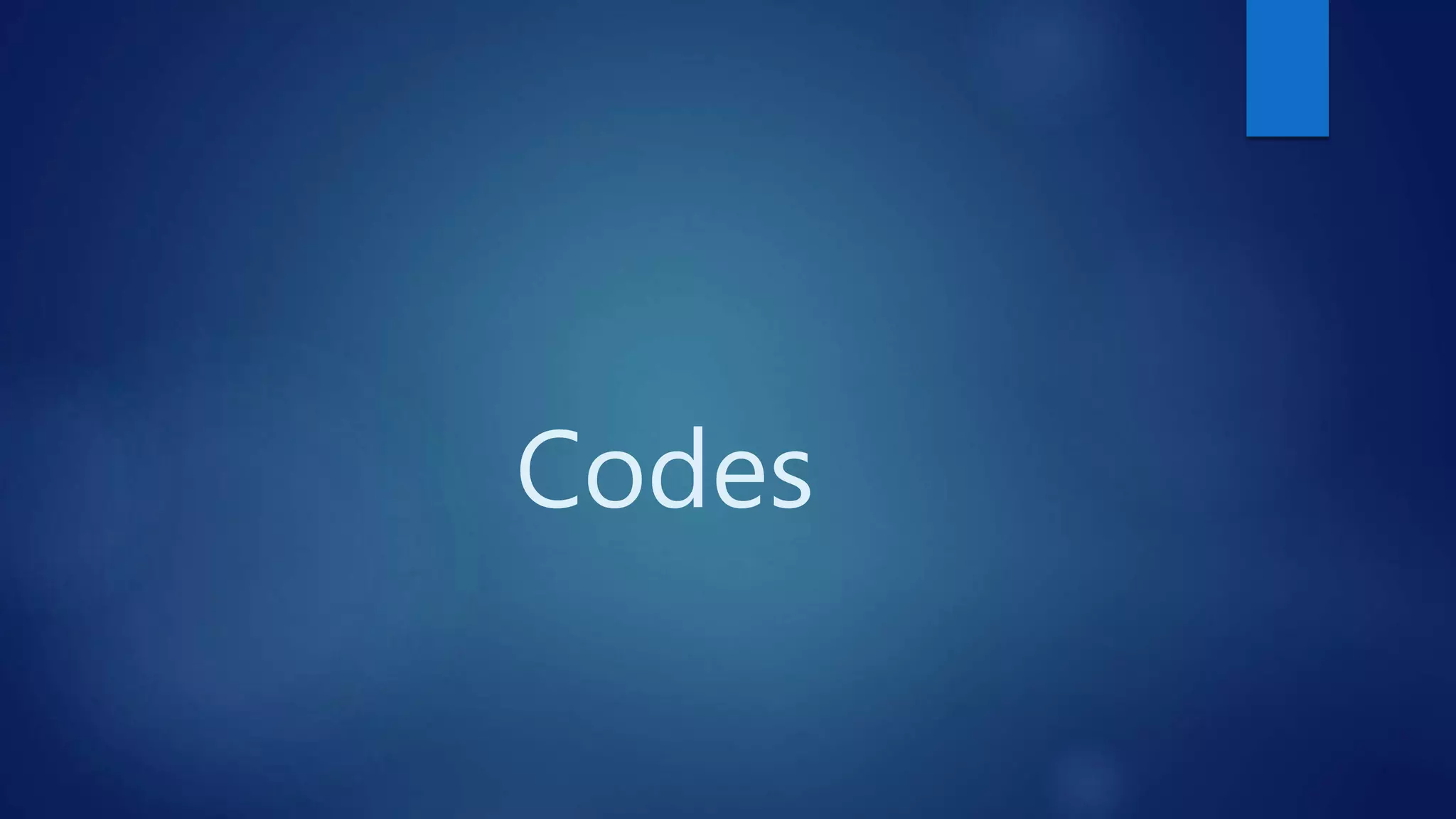 Specification, Codes and Standards (IDPPM) | PPTX