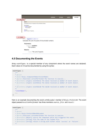 BioJS specification document | PDF