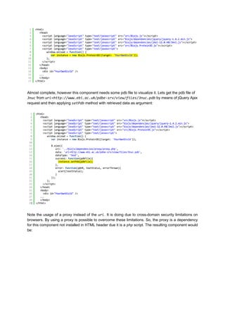 BioJS specification document | PDF