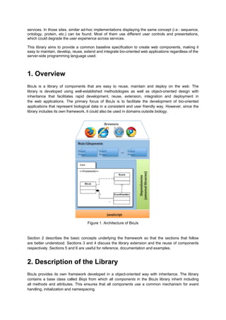 BioJS specification document | PDF