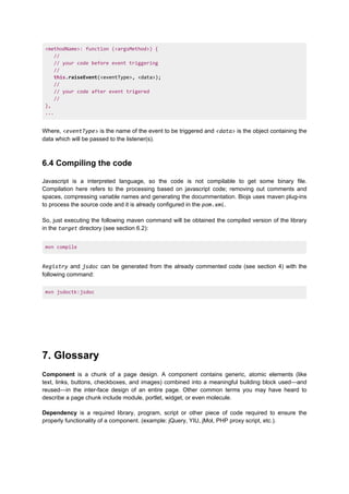 BioJS specification document | PDF