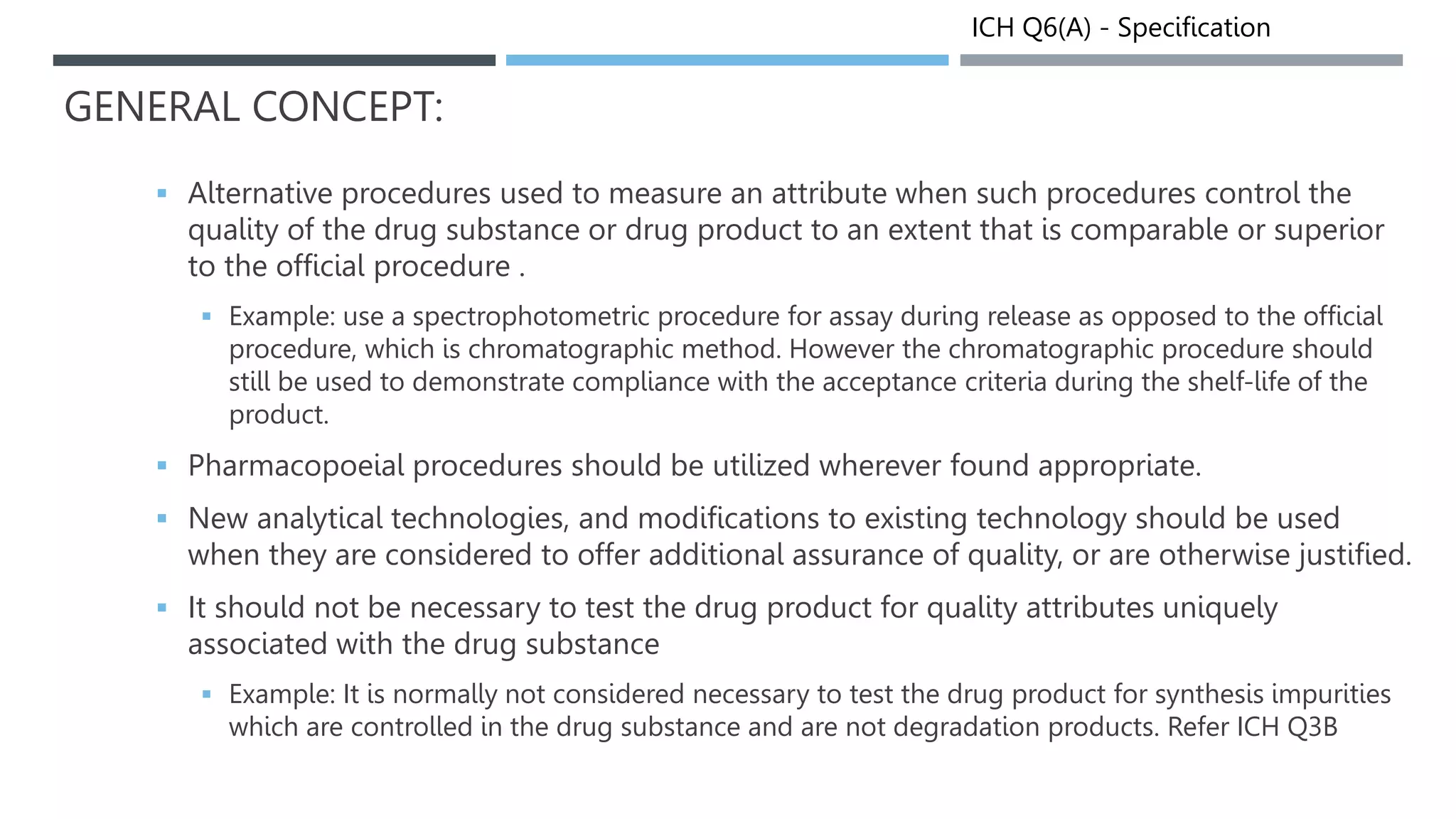 Specification: Test procedure and acceptance criteria | PPTX