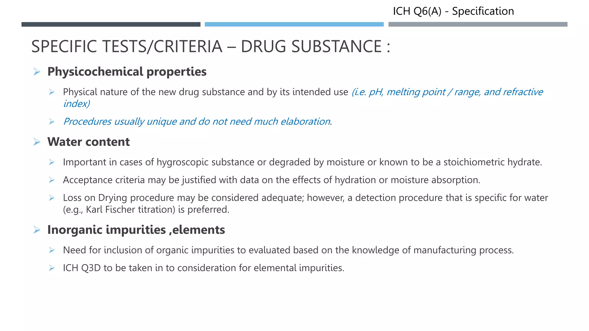 Specification: Test procedure and acceptance criteria | PPTX