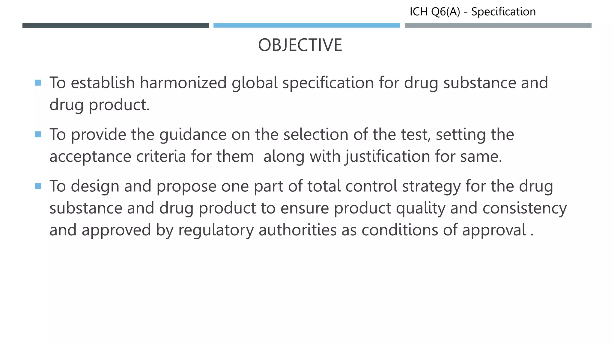 Specification: Test procedure and acceptance criteria | PPTX