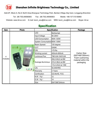 Specification-led street light-commonly model.pdf