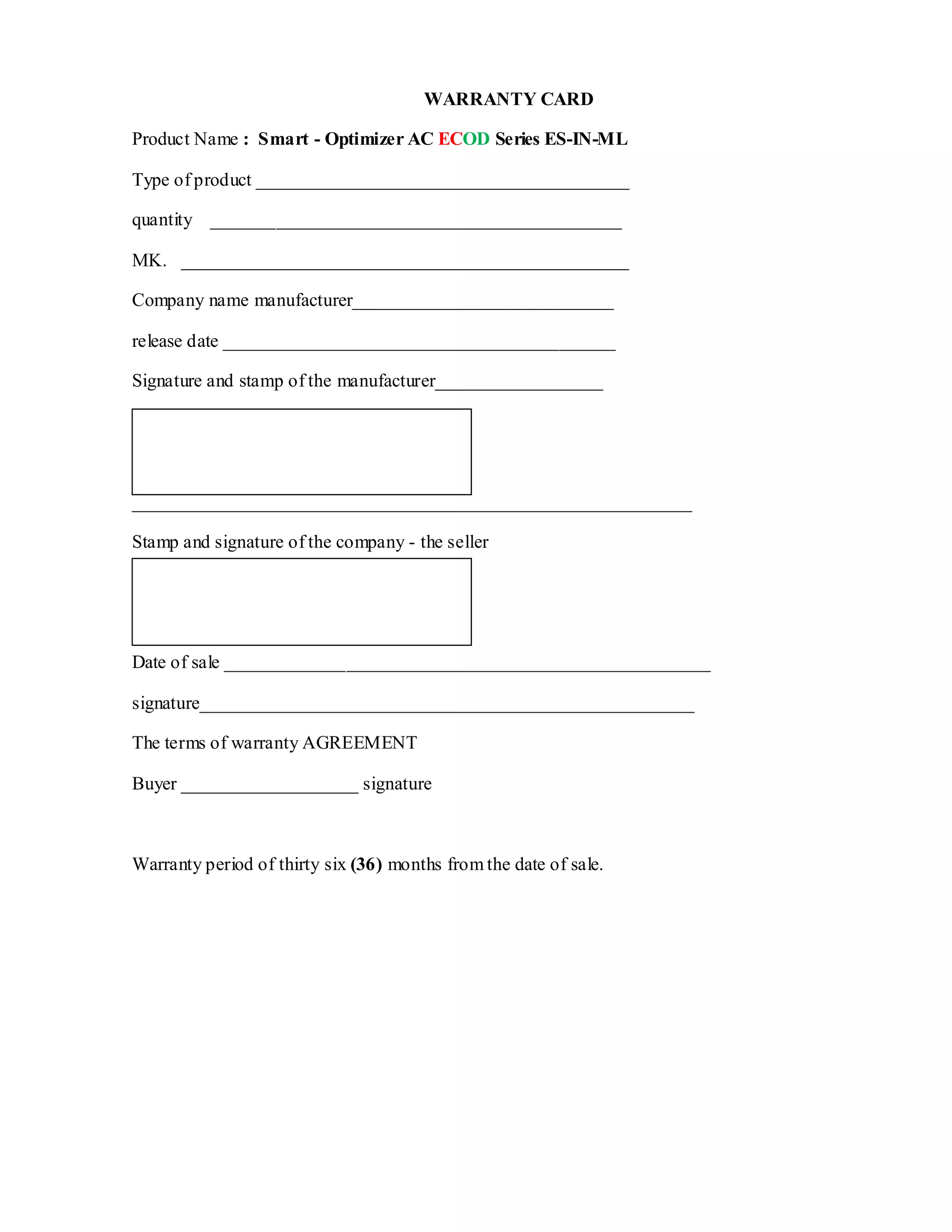 Smart - Optimizer ECOD | PDF