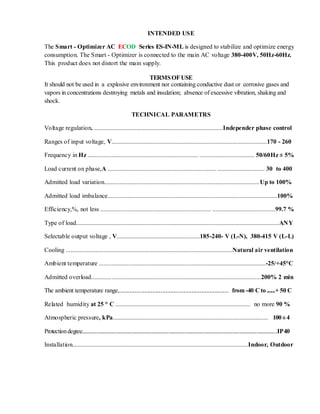 Smart - Optimizer ECOD | PDF