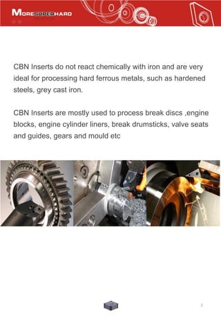 Specification of brazed PCBN inserts, soldering PCBN inserts | PDF | Automotive
