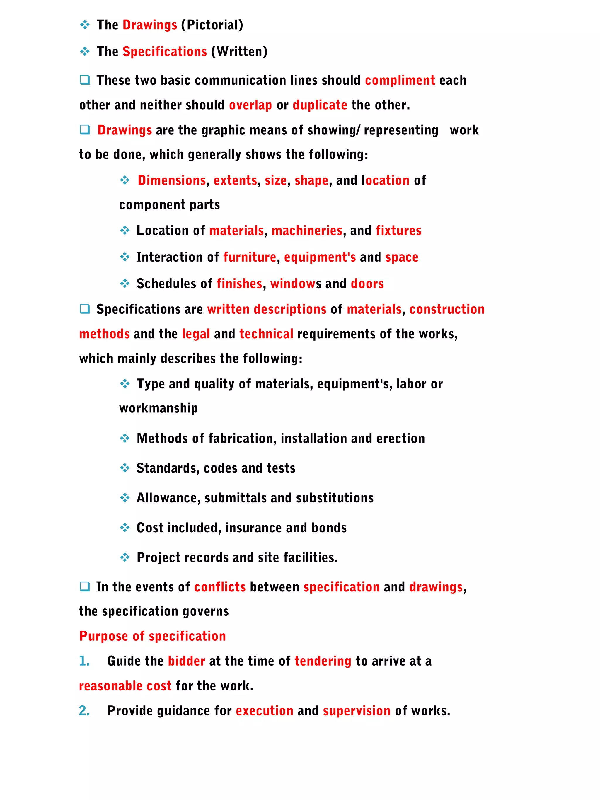 Specifications | DOC