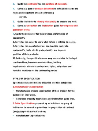 Specifications | DOC