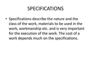 SPECIFICATIONS.pptx