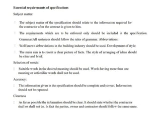 SPECIFICATIONS.pptx