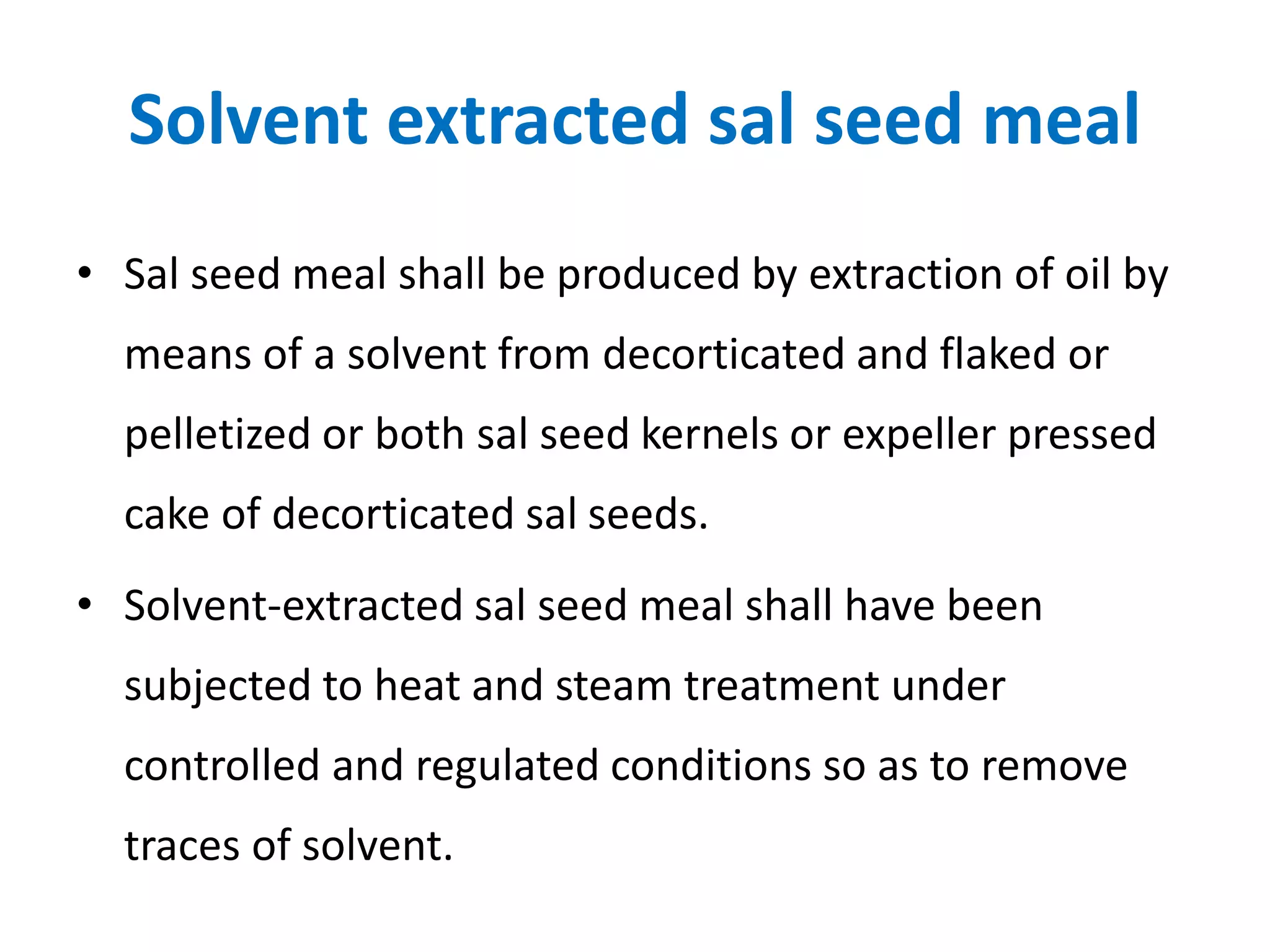 Specifications of feed ingredients and finished feeds bis standard | PPTX