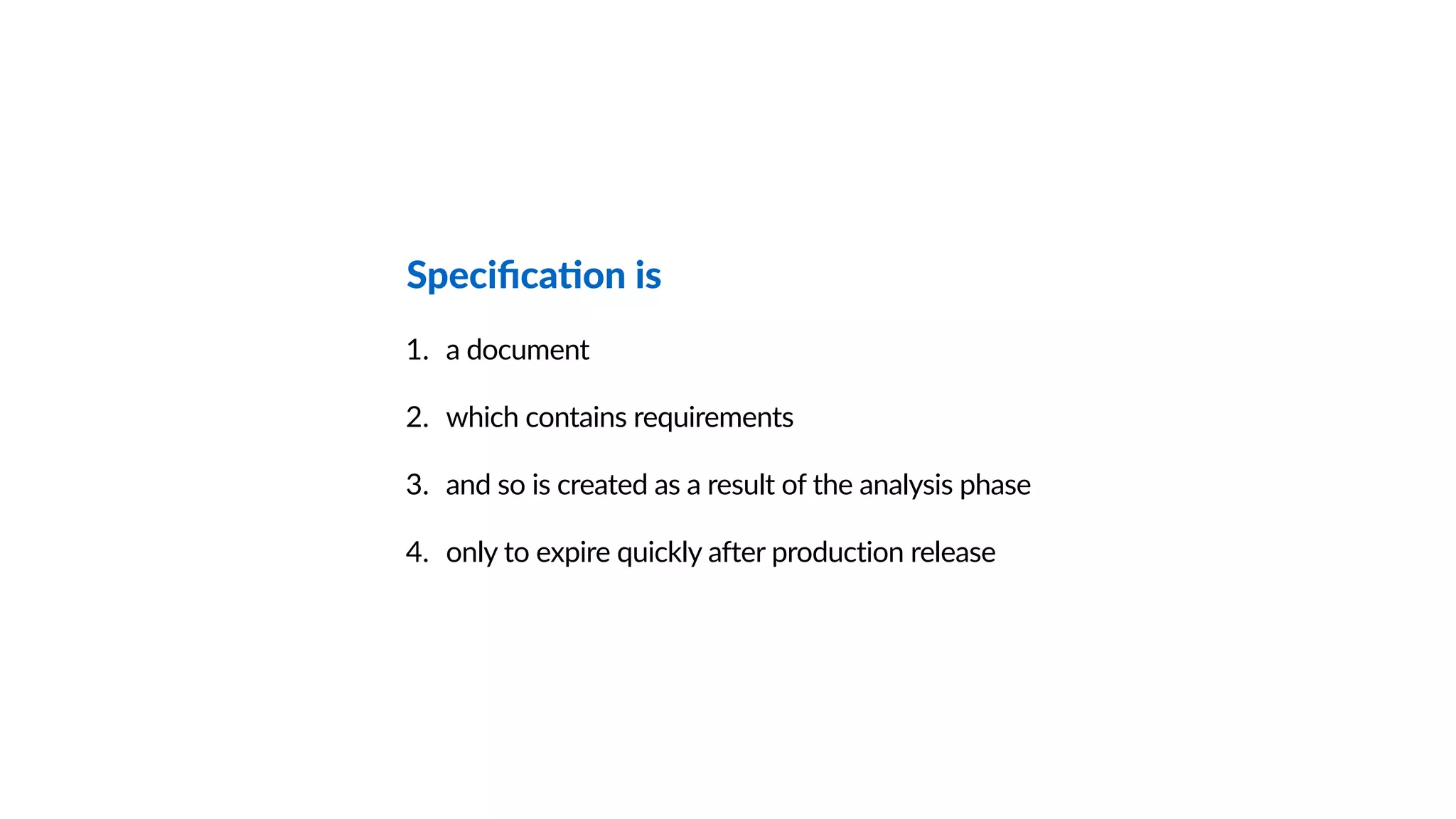 Specifications for the real world — Using Specification by Example and ...