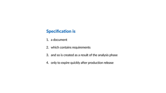 Specifications for the real world — Using Specification by Example and ...