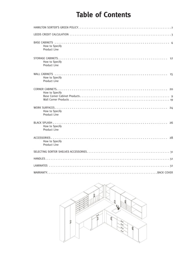 Specification Guide: Modular Casework | PDF | Home Appliances | Home ...