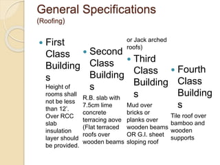 Specifications of buildings | PPTX
