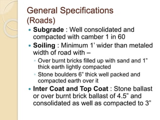 Specifications of buildings | PPTX